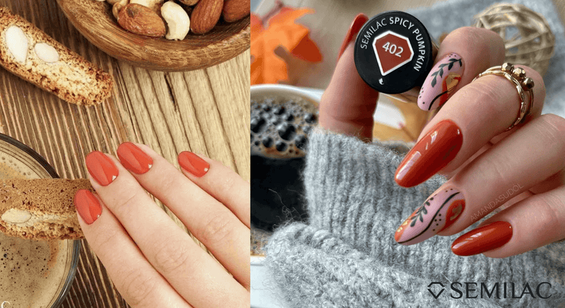Autumn Inspirations with Semilac’s Colour Palette – Nail Styles for Co