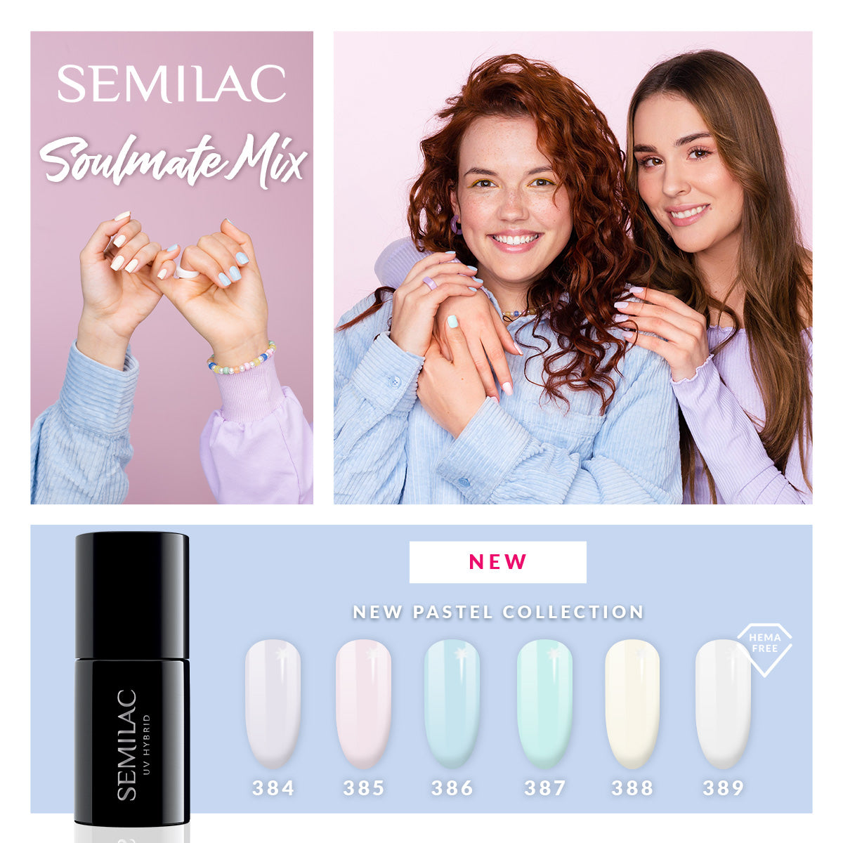 Semilac Soulmate Mix Collection